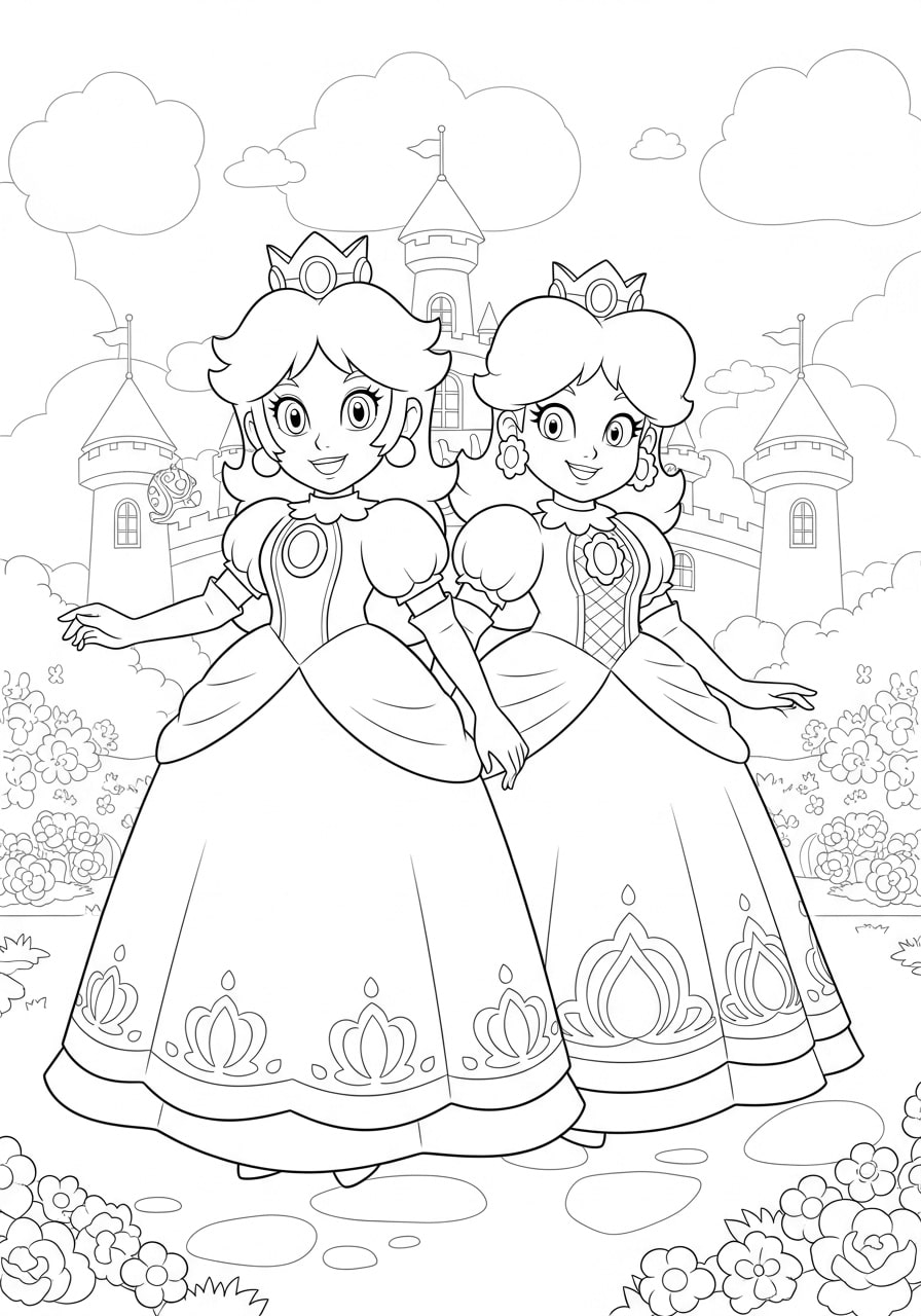 20+ Cute Coloring Pages For Girls - [Free PDF Printables]