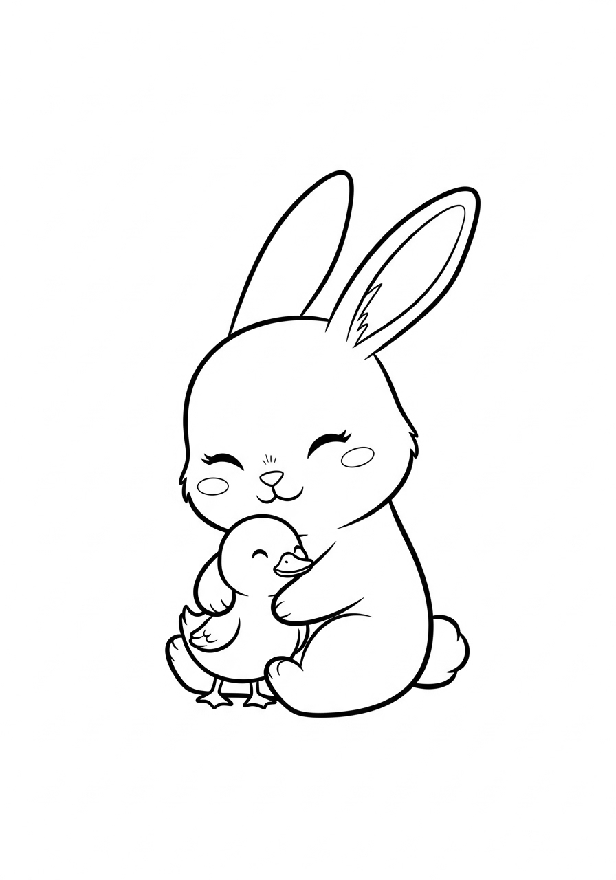 Printable Kawaii Coloring Pages PDF | Animals & Food Designs