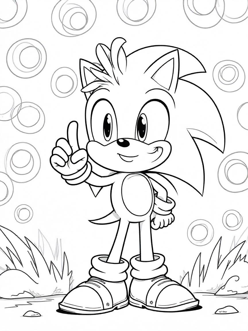 20+ Sonic Coloring Pages For Kids [Free Printables] - 2025