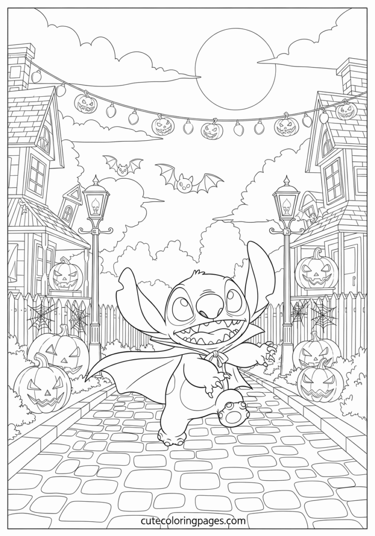 20+ Stitch Coloring Pages (Free PDF Printables) | 2025